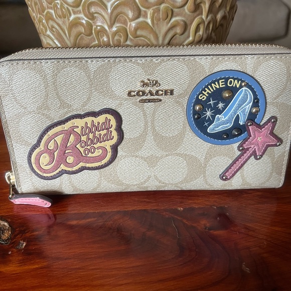 Coach | Accessories | Coach X Disney Long Wallet Cinderella ...
